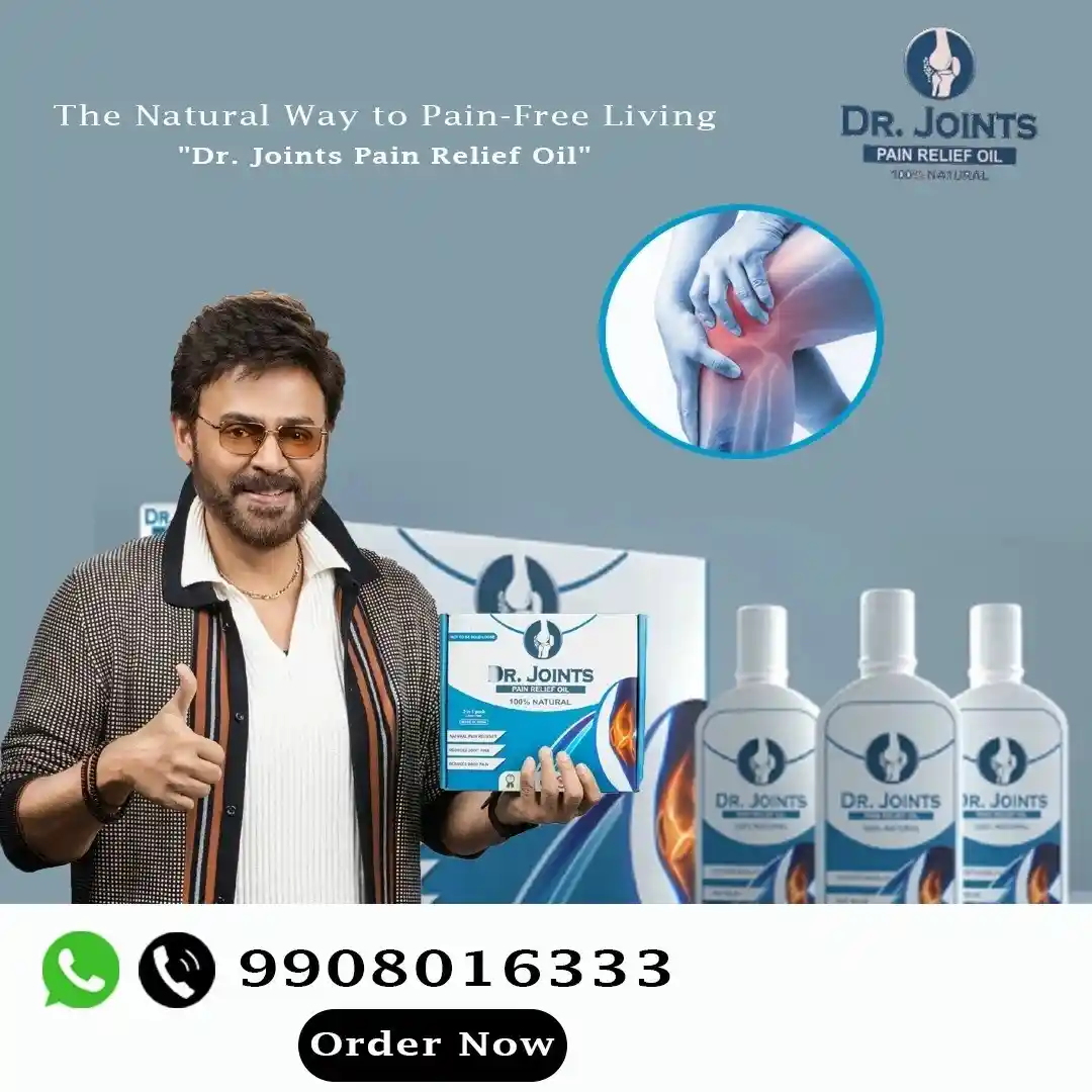 Dr. Joints - Natural Ayurvedic Joint Pain Relief Oil | Muscle Pain Treatment